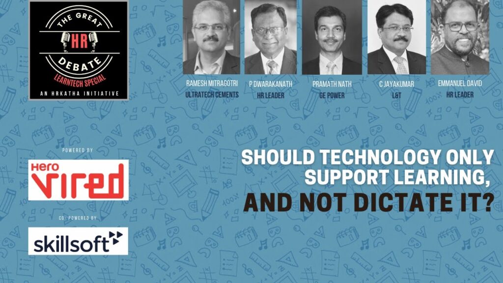 Should technology only support learning, and not dictate it?