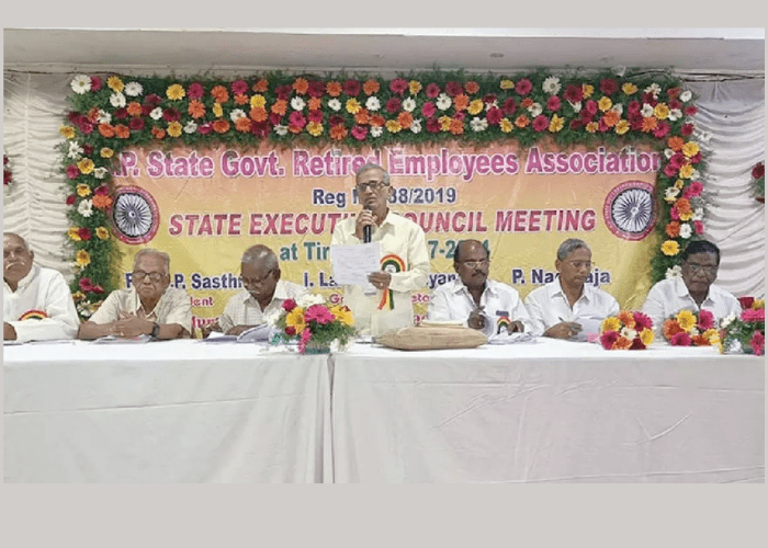 Retired employees association pushes for key benefits in Tirupati meeting