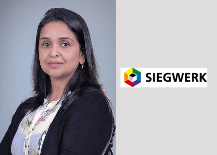Manjusha Singh joins Siegwerk as CEO