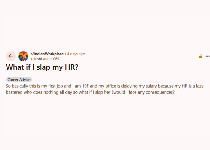 “What if I slap my HR?”: Viral post on salary delay sparks Gen Z ...