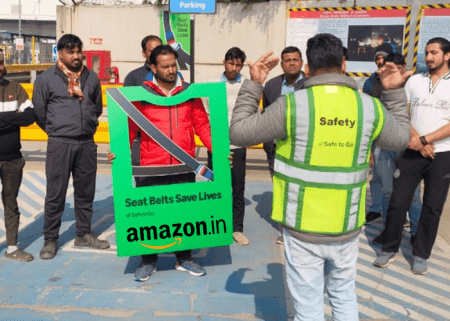 Amazon India launches road-safety awareness, training workshops