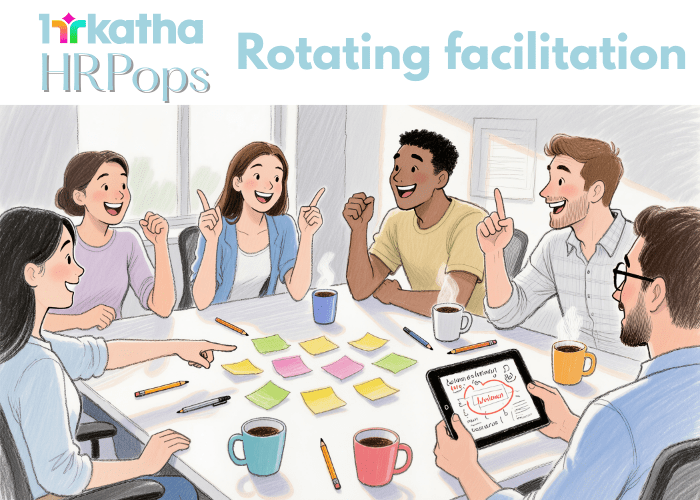 Rotating facilitation: Sharing the stage to strengthen the team