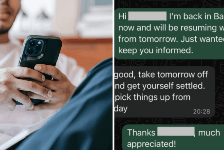 Manager's gesture after employee's vacation sparks conversation on ...